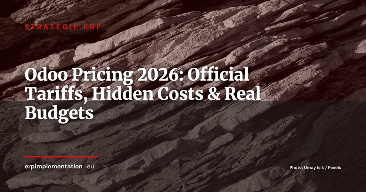 Odoo Pricing 2026: Official Tariffs, Hidden Costs & Real Budgets